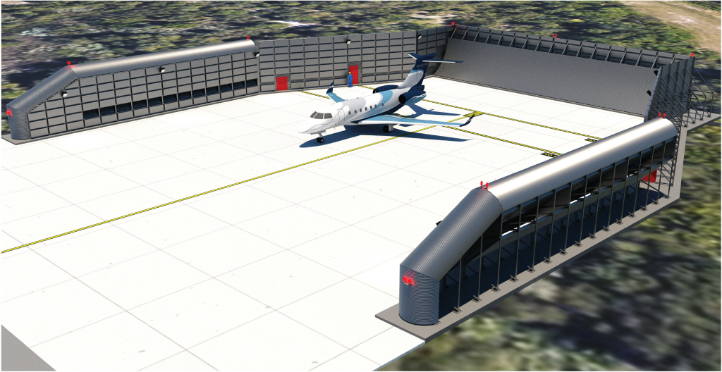 New Ground Run-Up Enclosure at Orlando Melbourne International Airport ...