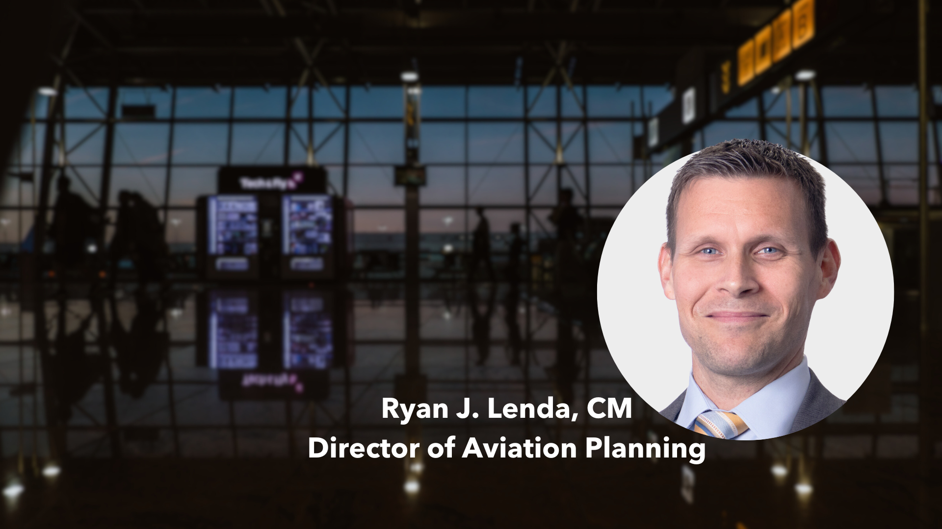 AVCON Welcomes Ryan J. Lenda, CM as Director of Aviation Planning - Avcon